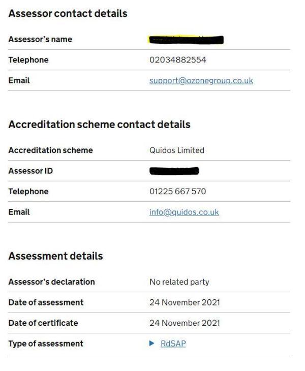 Domestic EPC Certificate Explained - EPC Training